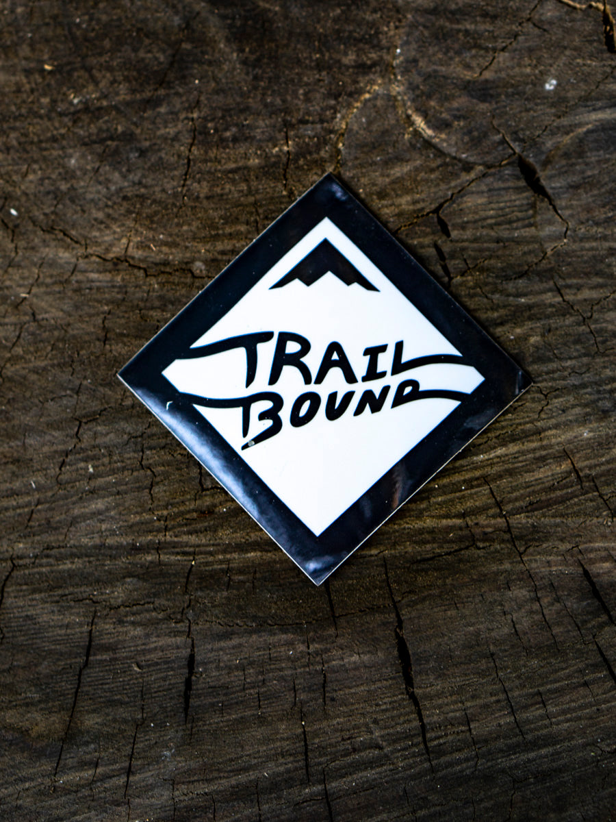 Trailbound Clear Small Sticker – Trailboundco