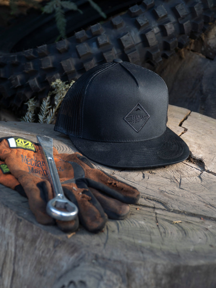 Stealth Black Diamond Hat – Trailboundco