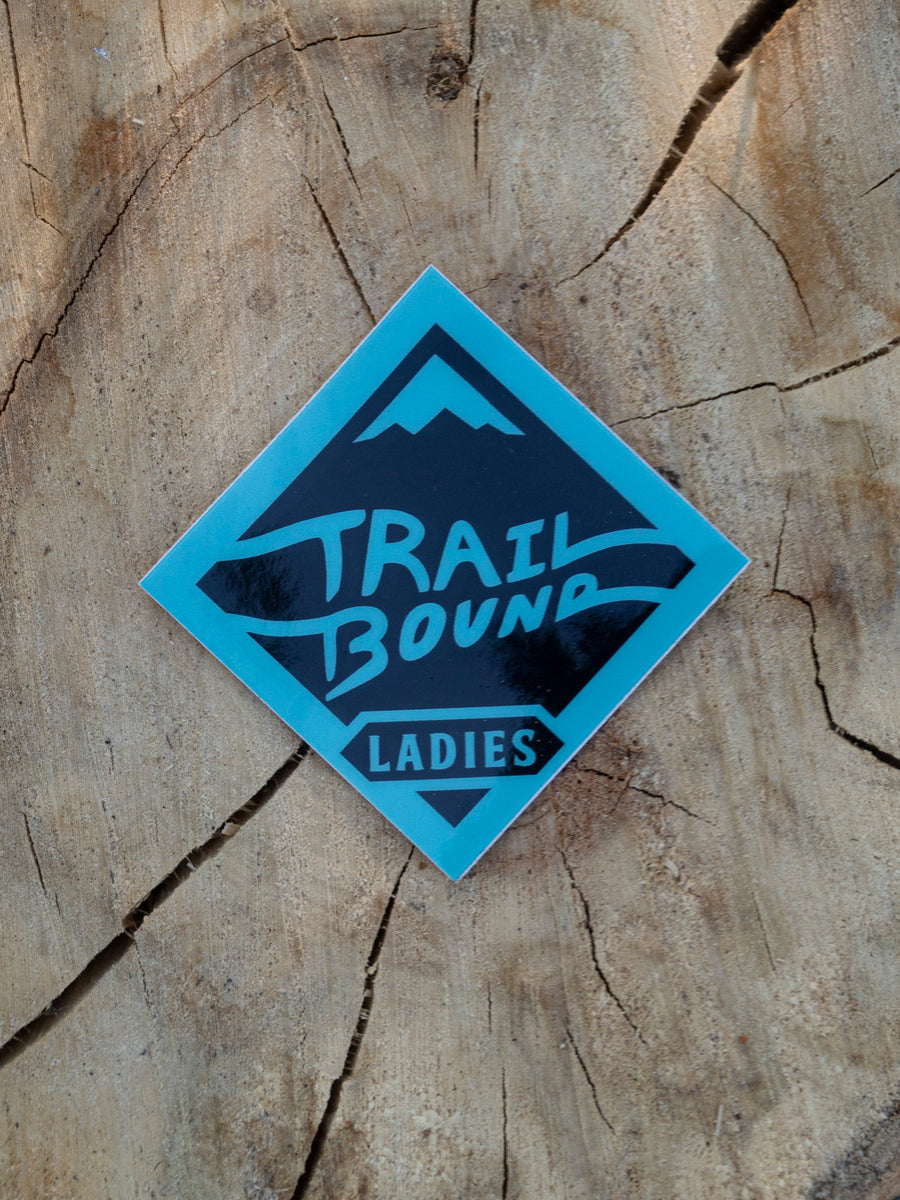 Trailbound Ladies Sticker 4 pack – Trailboundco