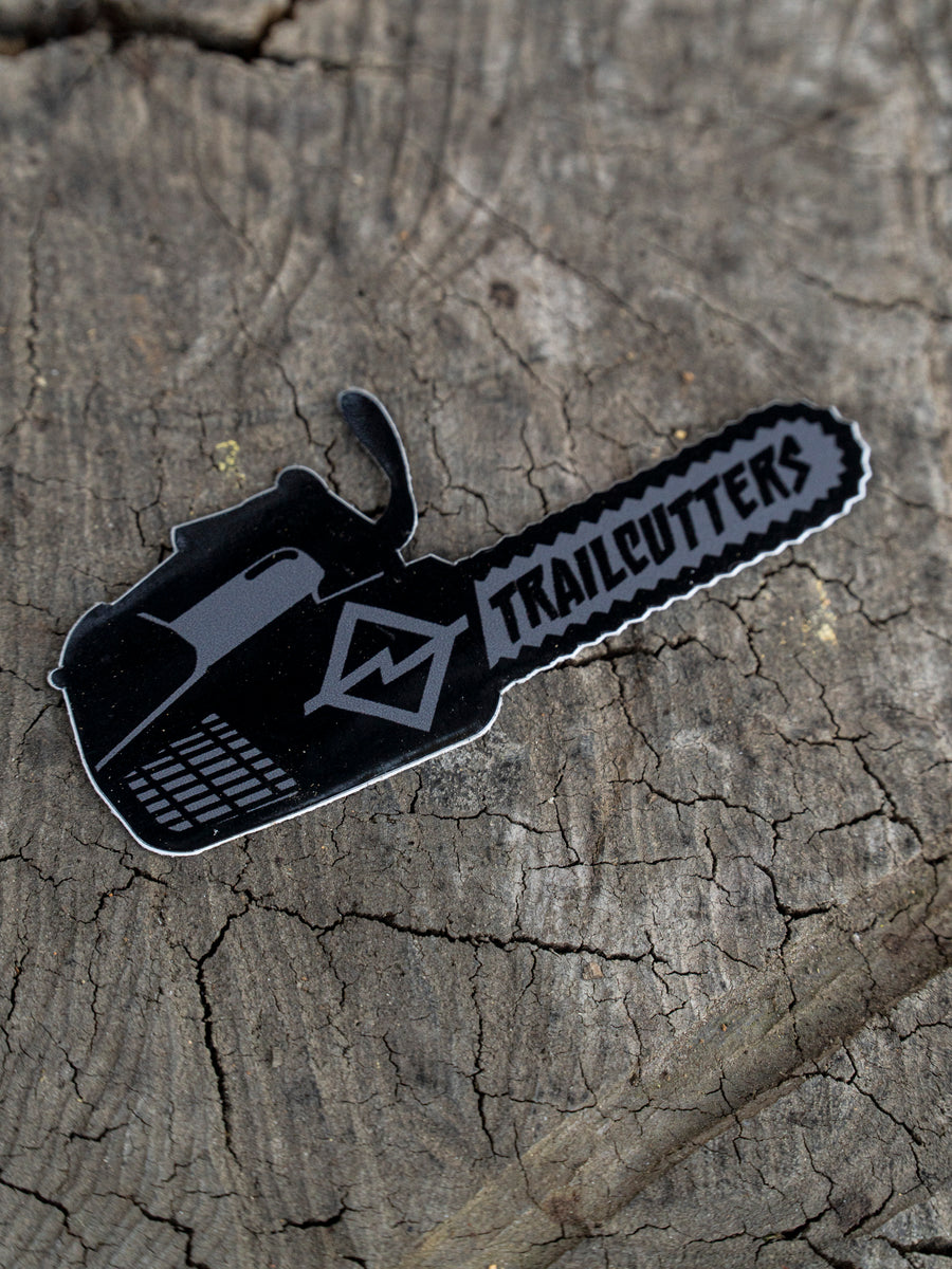 Trailcutters Chainsaw Stickers 3 Pack – Trailboundco